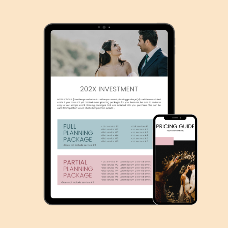 Home - Event Planning Templates Shop | Wedding Planner Templates in Canva