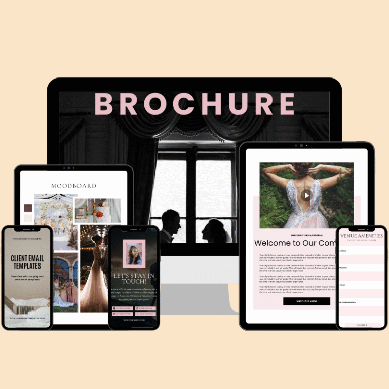 Home - Event Planning Templates Shop | Wedding Planner Templates in Canva